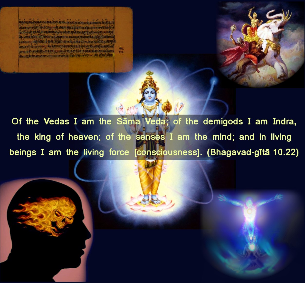 Bhagavad Gita: Chapter 10, Verse 22 - VivekaVani